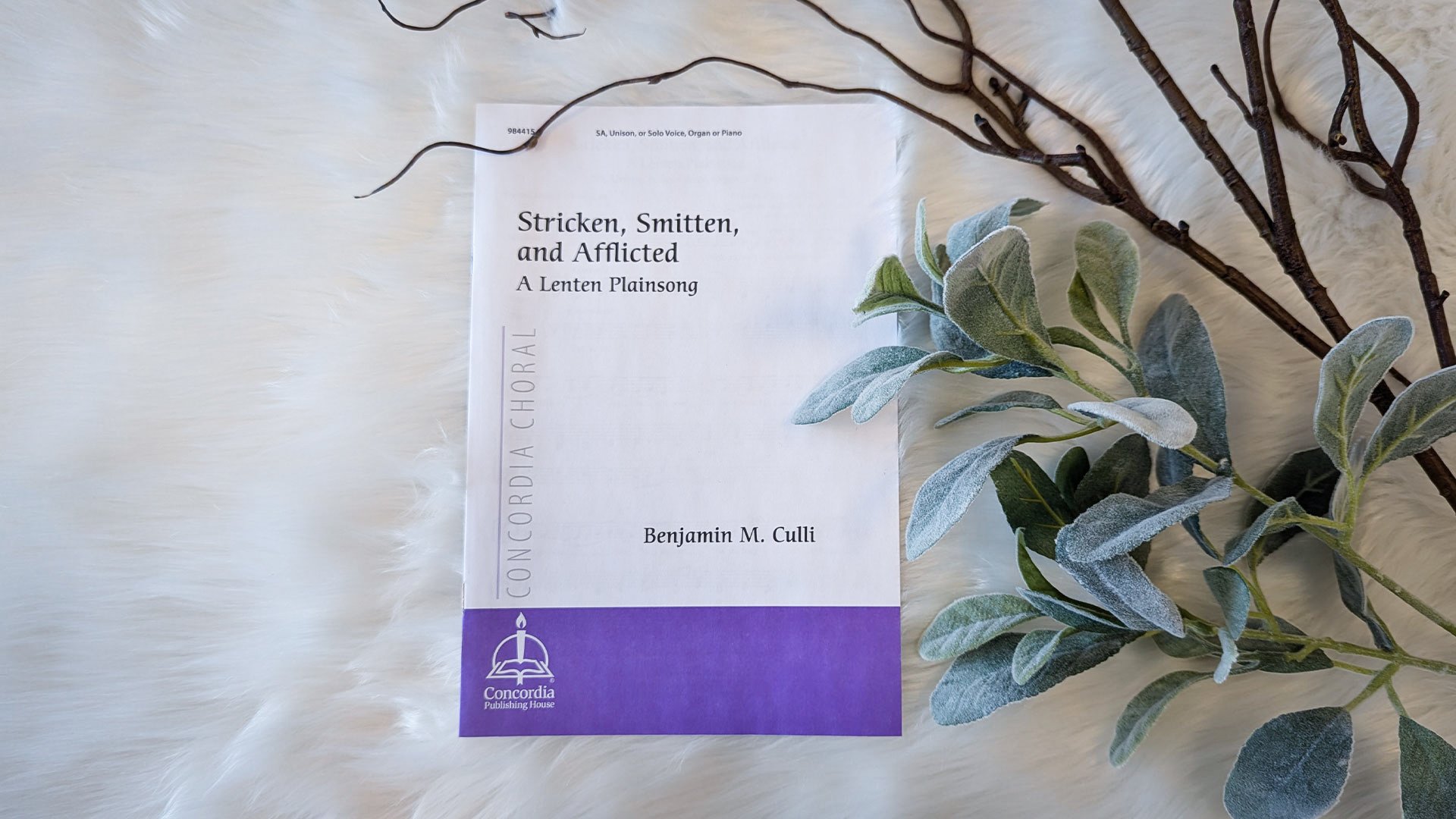 Music of the Month: “Stricken, Smitten, and Afflicted: A Lenten Plainsong”