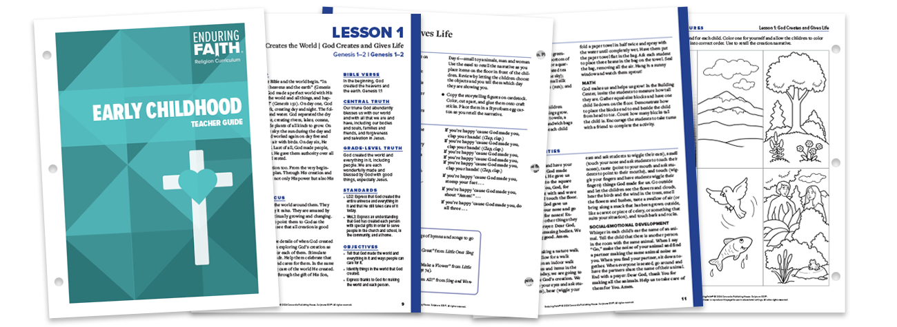 Overview of Early Childhood Enduring Faith® Religion Curriculum