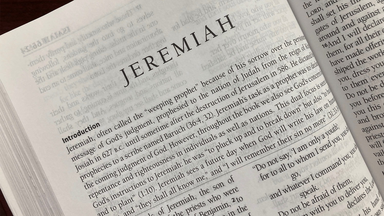 An Overview of Jeremiah