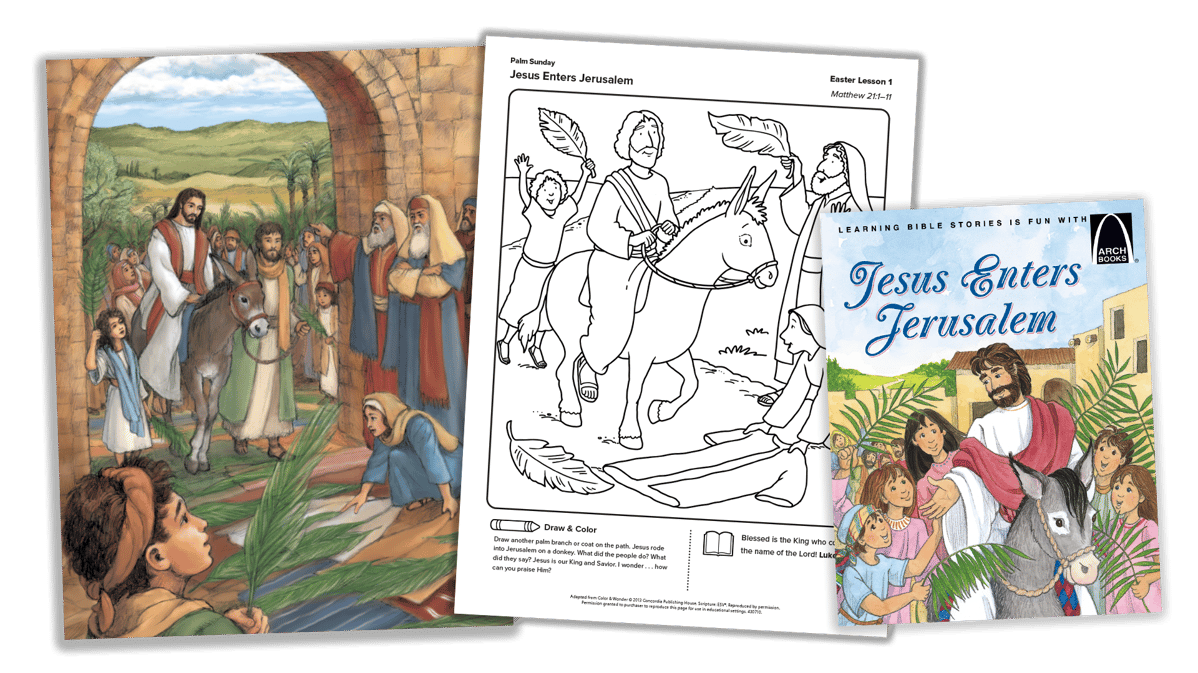 Teaching About Holy Week and Easter in Sunday School