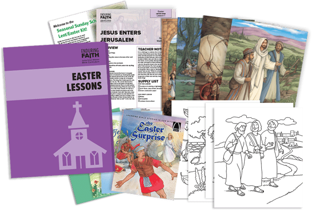 Teaching About Holy Week and Easter in Sunday School