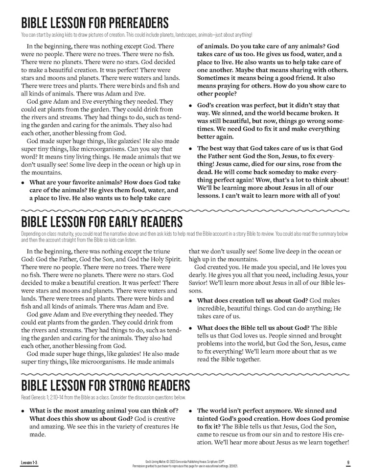 Secrets to a Stress-Free Summer Sunday School