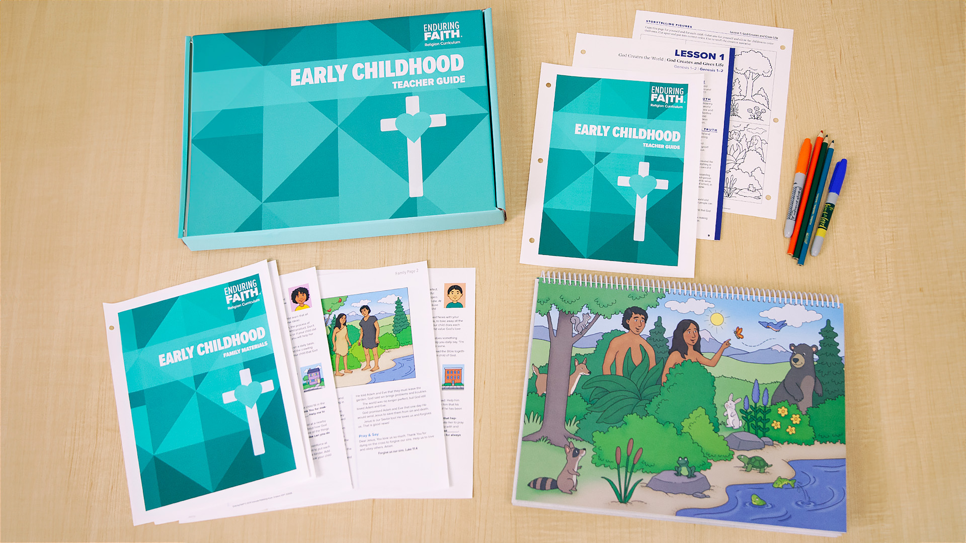 Overview of Early Childhood Enduring Faith® Religion Curriculum