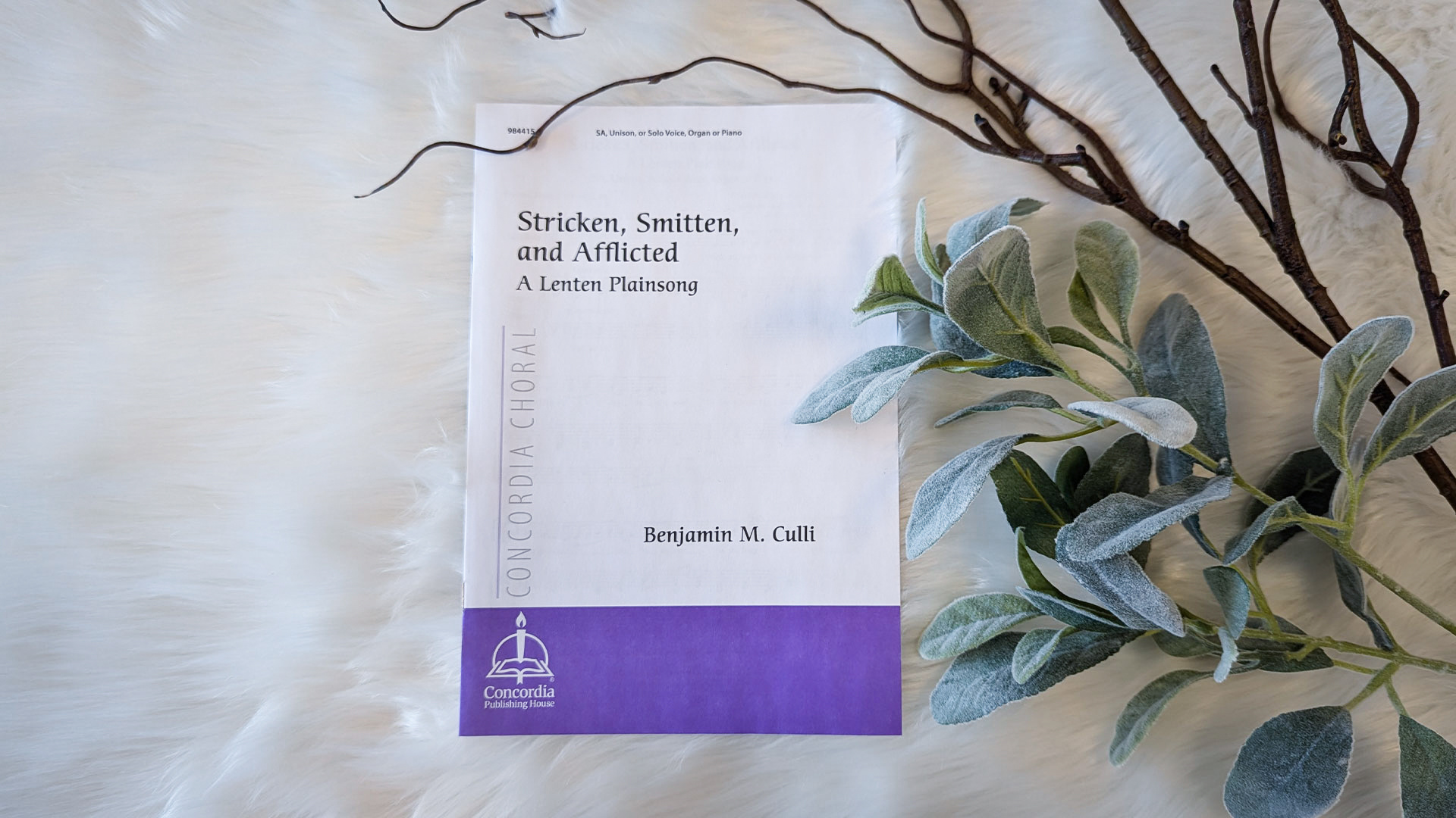 Music of the Month: “Stricken, Smitten, and Afflicted: A Lenten Plainsong”