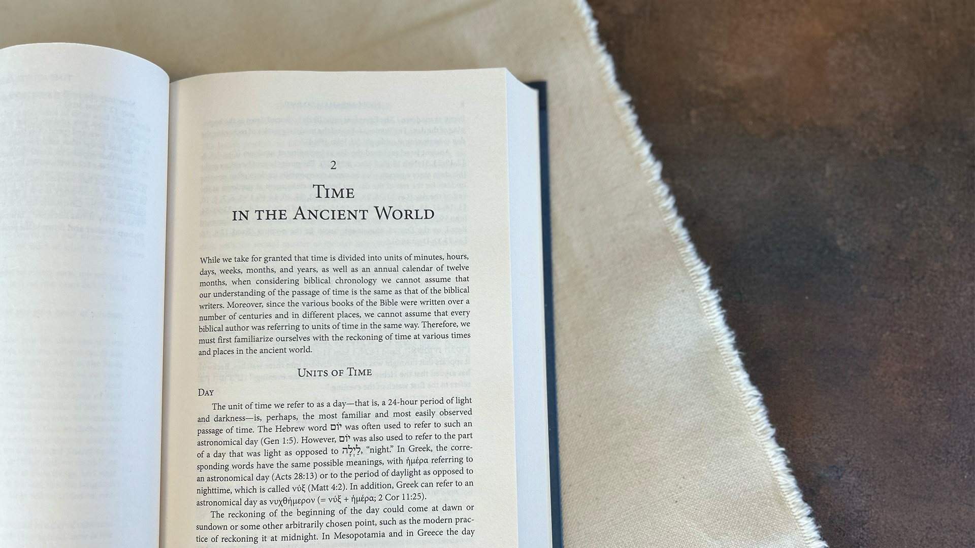 Time in the Biblical World